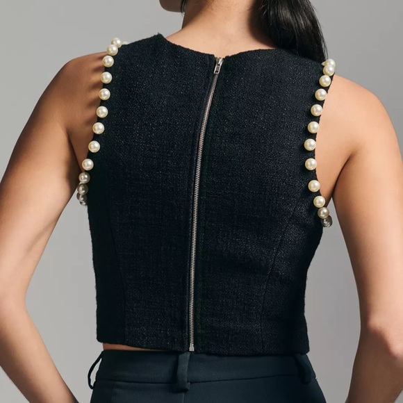 Endless Rose | Tops | Endless Rose Pearl Embellished Tank | Poshmark